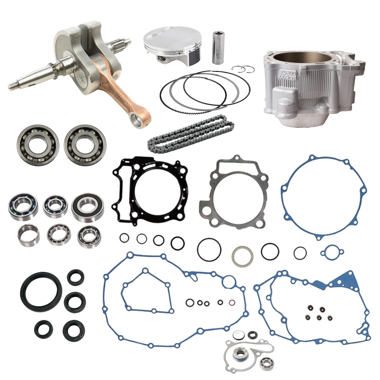 Yamaha YFZ450R Complete Engine Rebuild Kit | 09-13 Models